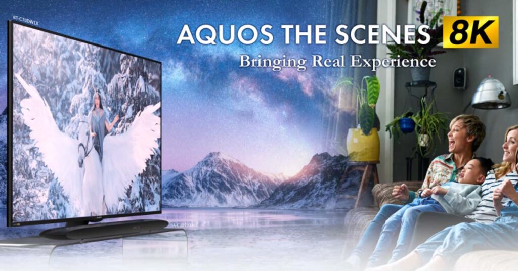 SHARP launches new 8K AQUOS TV and sound bar for upgraded entertainment ...