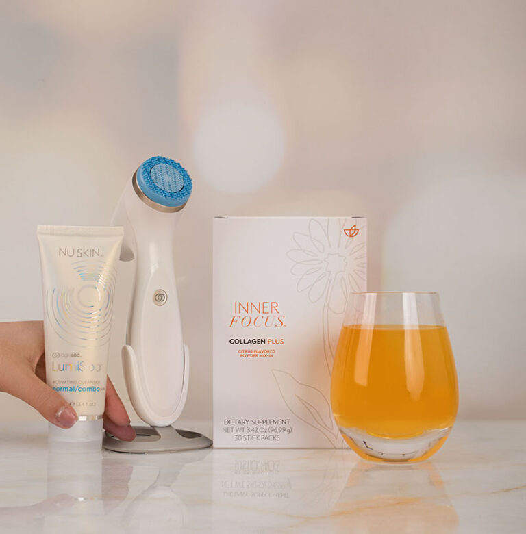 How Nu Skin Inner Focus Collagen Plus and ageLOC LumiSpa iO provide ...