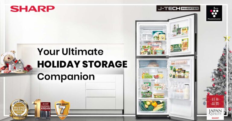 Keep it cool this Christmas with Sharp’s energy-efficient refrigerator ...